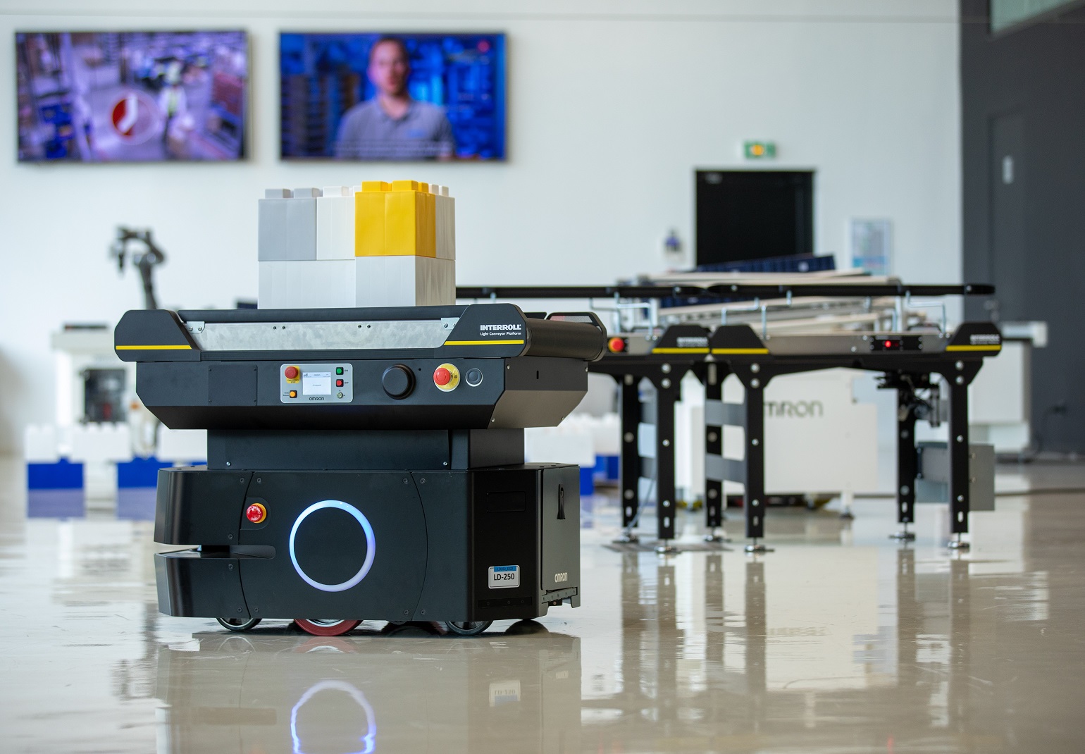 Interroll apresenta novo LCP AMR Top Module que alarga conhecida ...